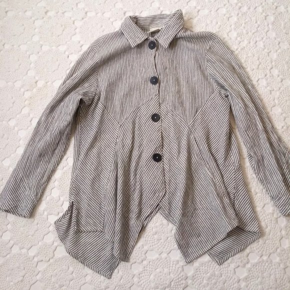 mill valley clothing | Tops | Mill Valley Clothing Hobo Shirt Jacket ...